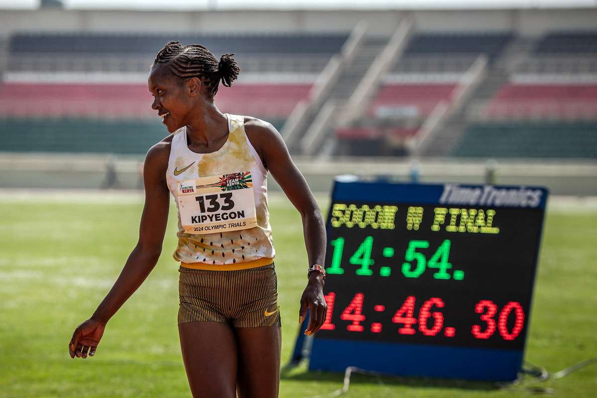Faith Kipyegon se impone en los clasificatorios de Kenia para los JJ ...