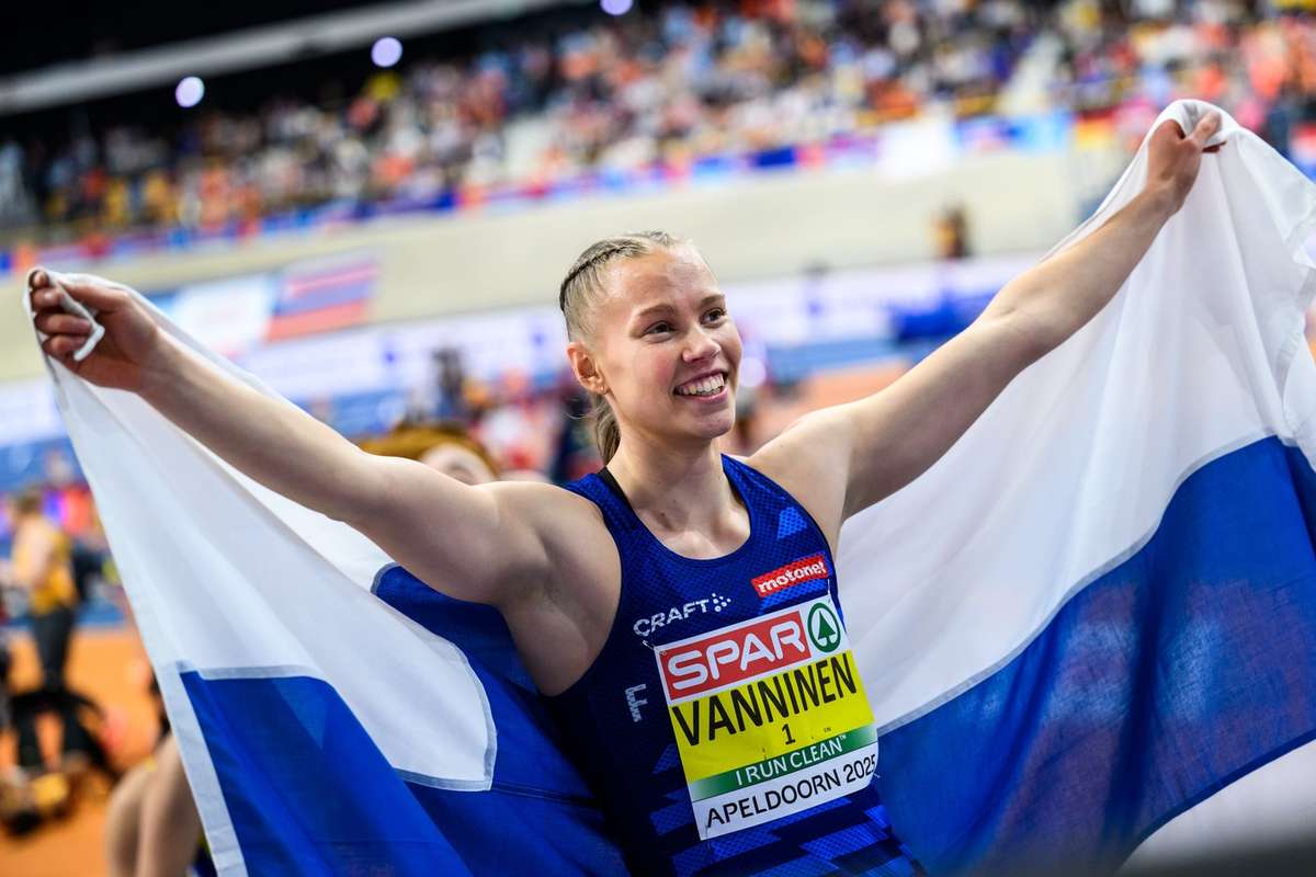 Athletics: Saga Vanninen wins gold for Finland in the pentathlon at the ...