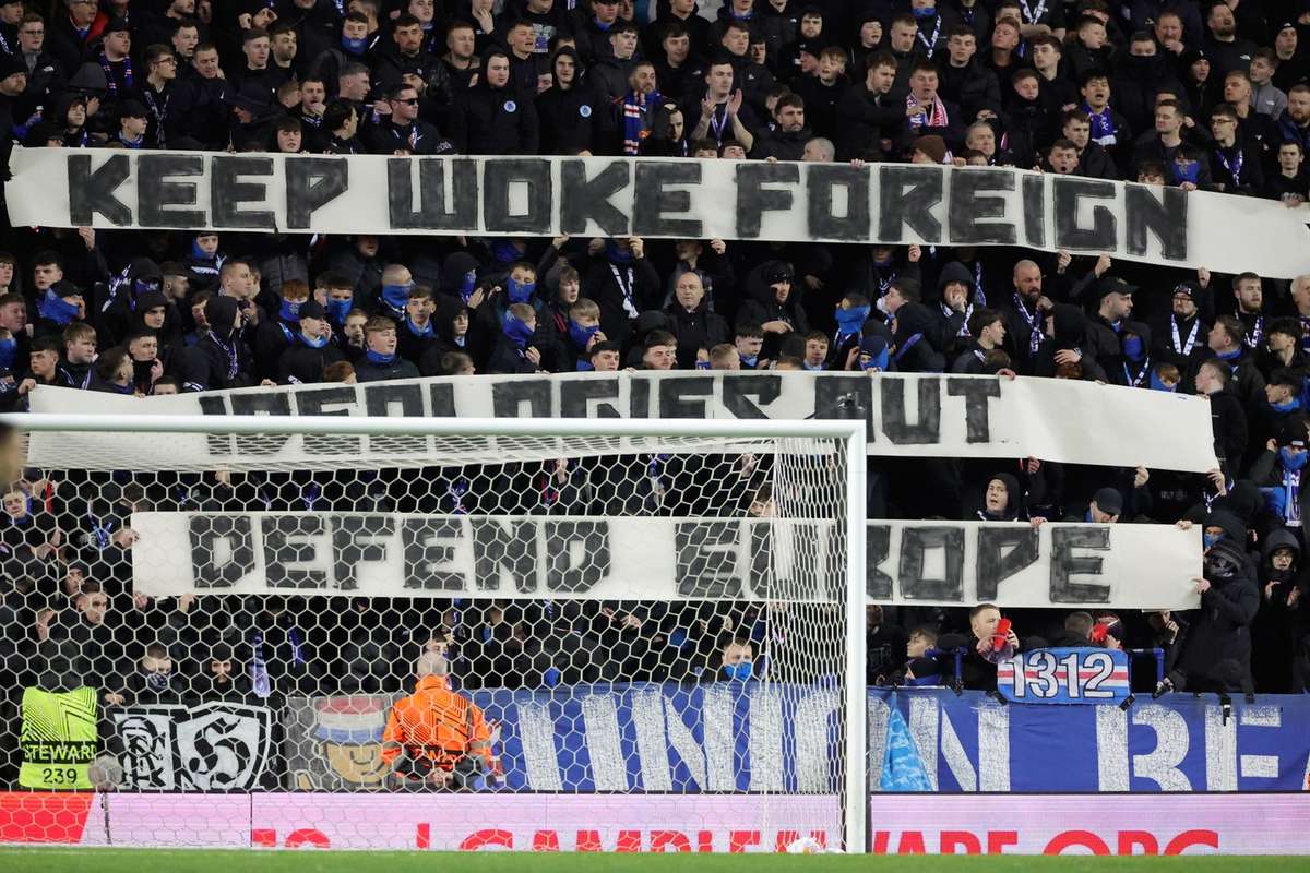 Rangers handed suspended stadium closure by UEFA over offensive banner ...