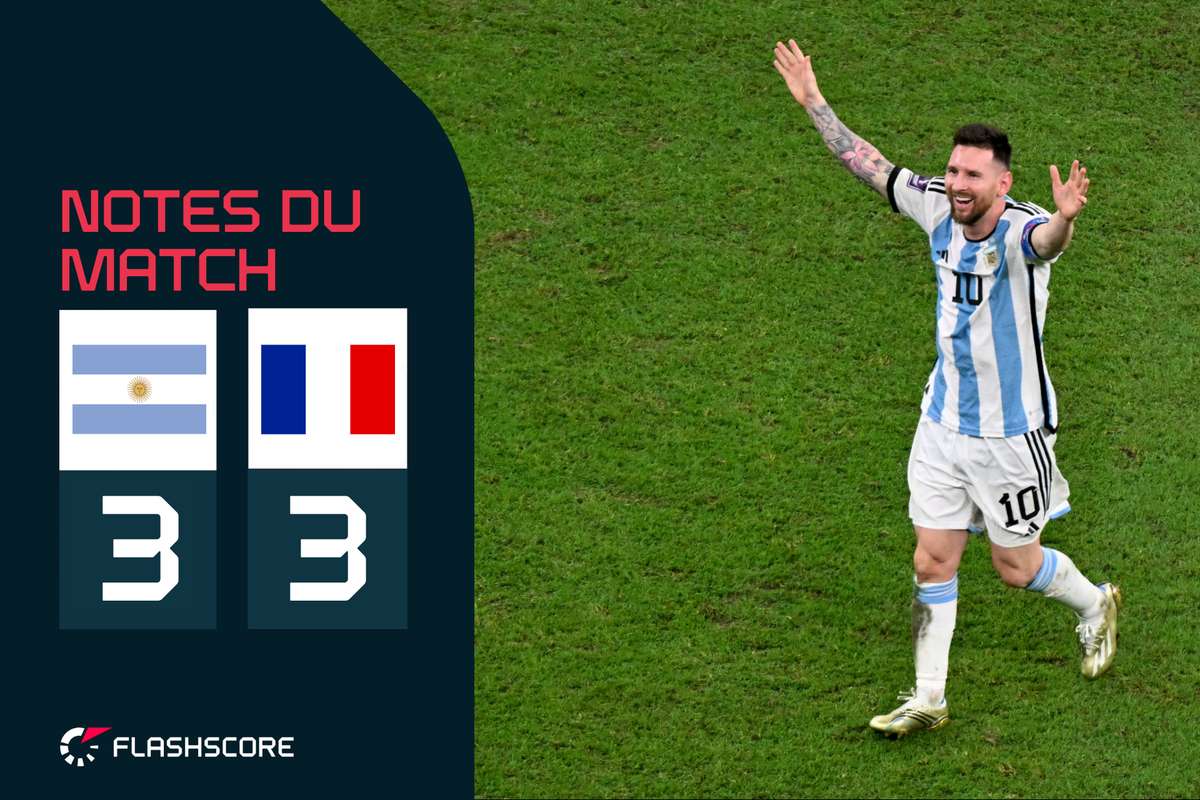 Argentine - France : les notes du match | Flashscore.fr