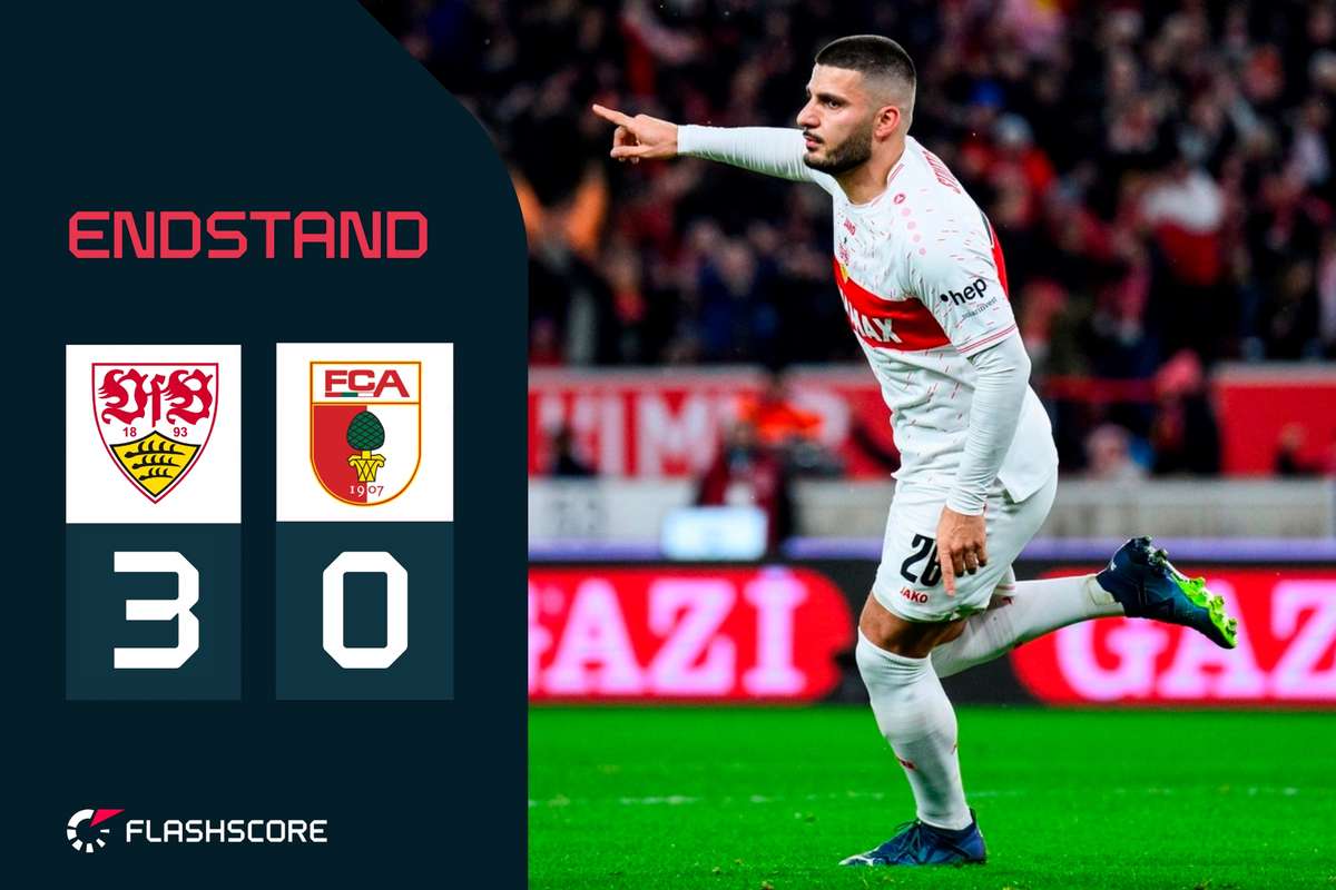 VfB Stuttgart gewinnt gegen Augsburg deutlich - Sturmduo weiter in ...