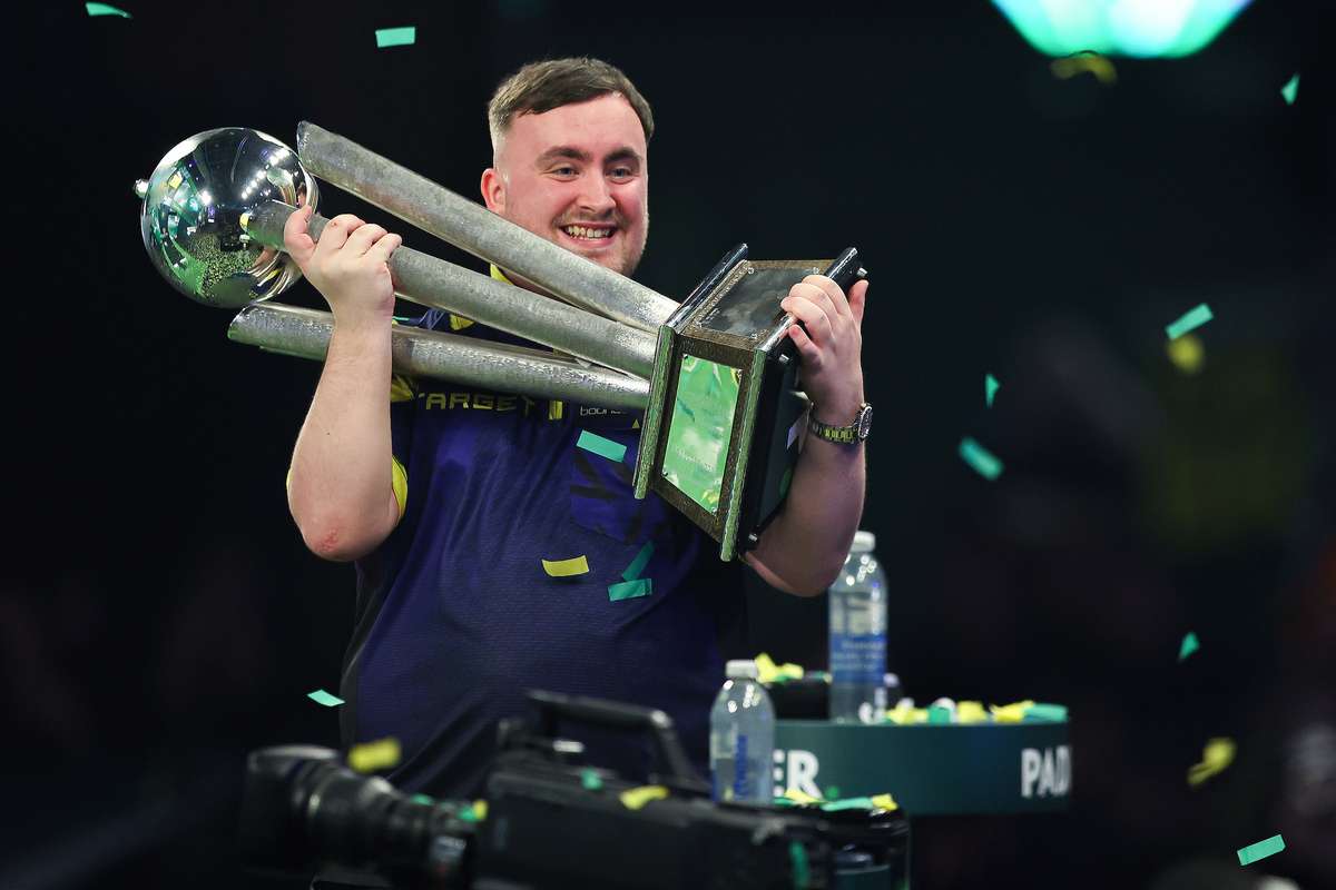 Luke Littler keen to chase down Phil Taylor's World Darts Championship ...
