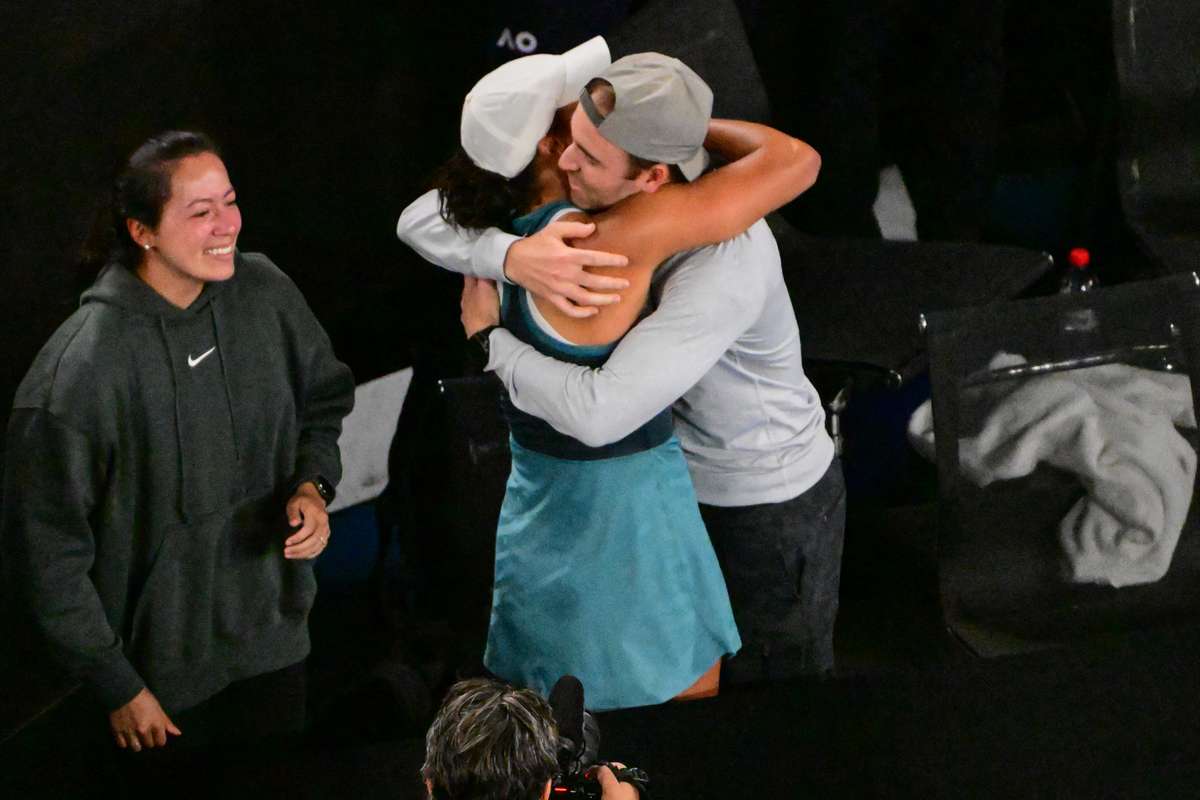 Madison Keys praises reluctant husband-coach after Australian Open ...