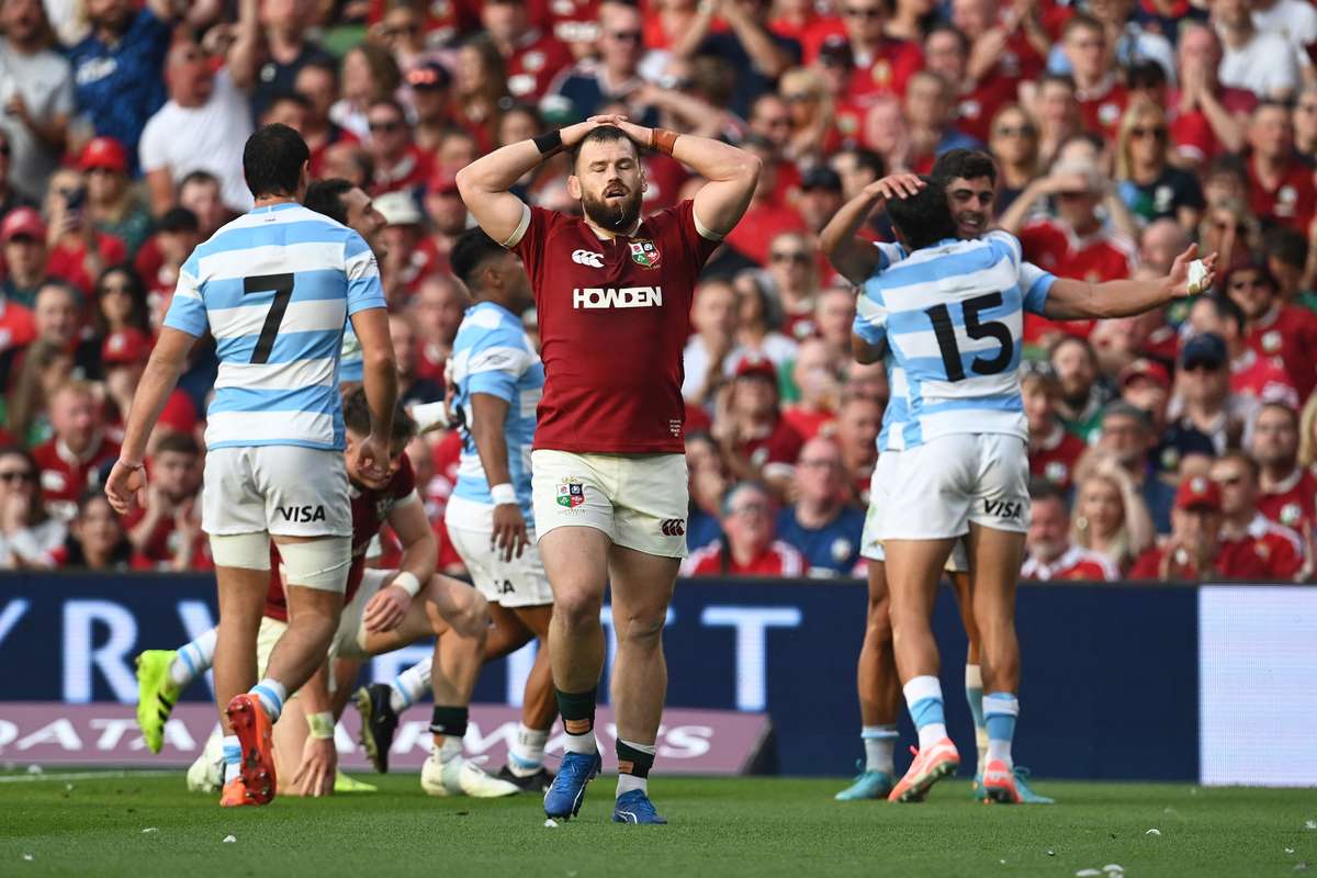 Lacklustre British & Irish Lions beaten by Argentina in Dublin warm-up ...