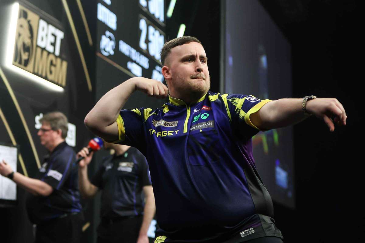 Luke Littler beats Jonny Clayton in Cardiff to kickstart Premier League ...