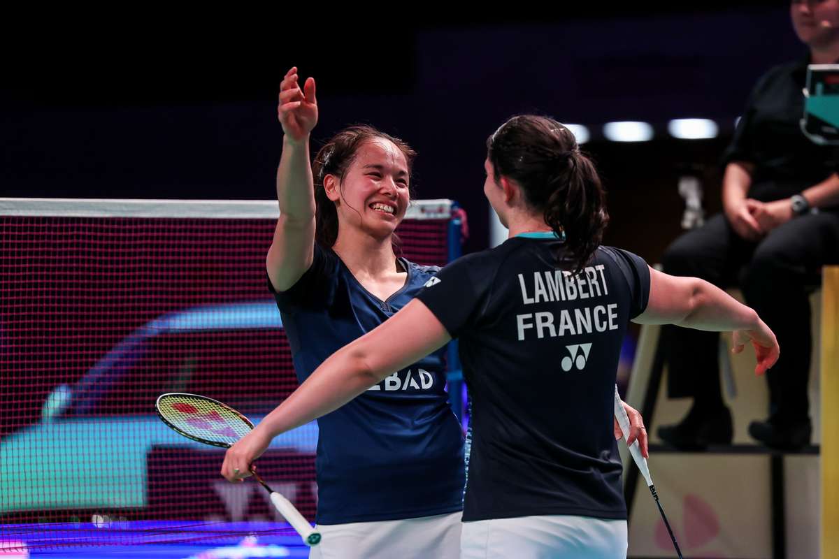 Margot Lambert et Anne Tran championnes d'Europe de badminton, Toma ...