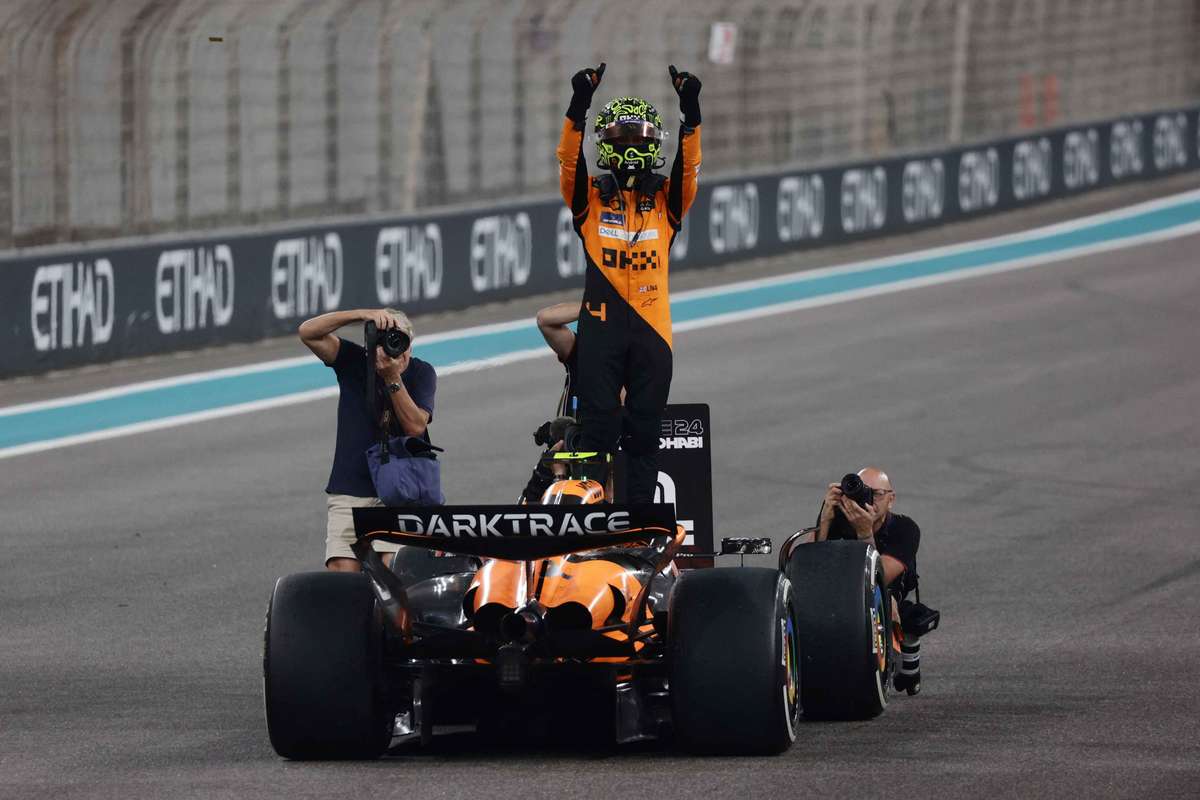 Lando Norris wins action-packed Abu Dhabi Grand Prix as McLaren reign ...