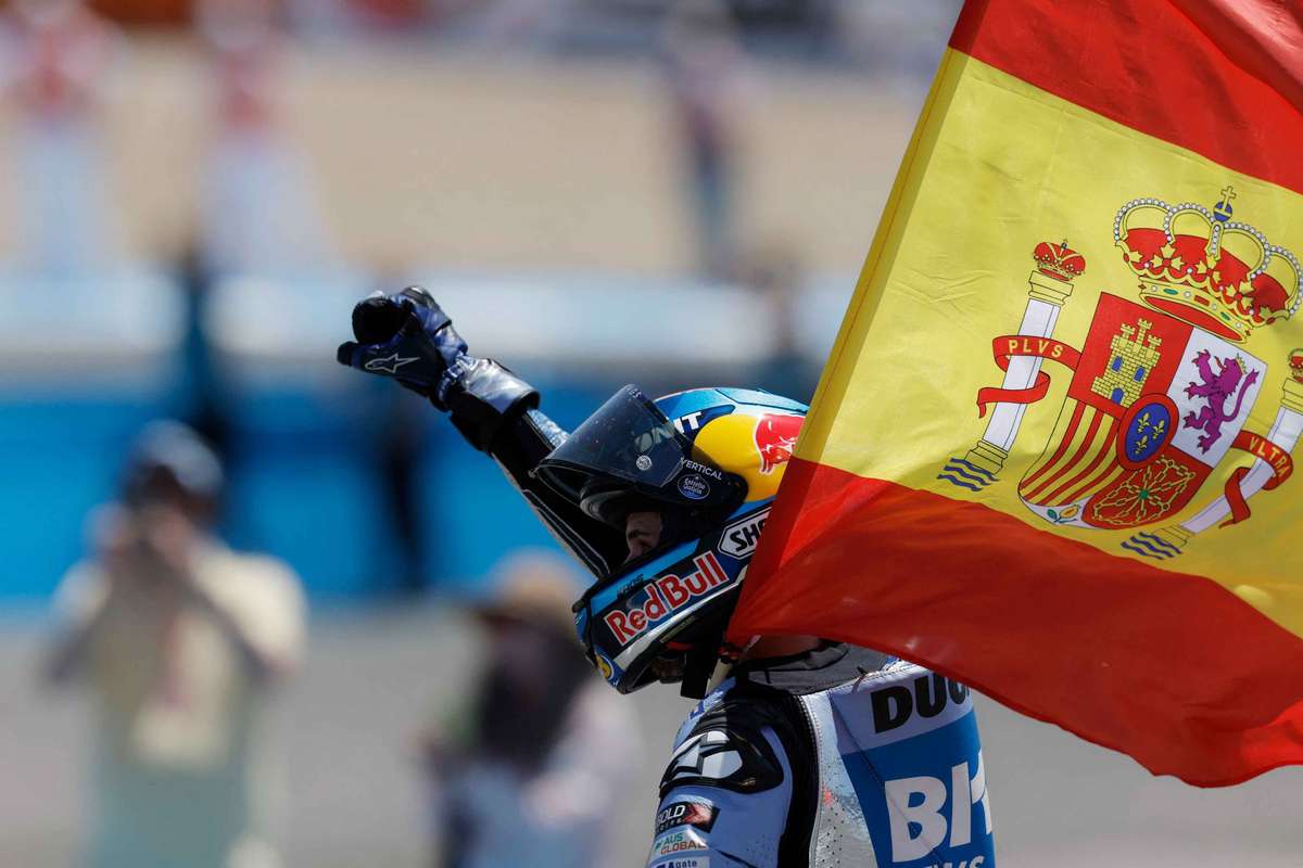 Spanish Grand Prix: Alex Marquez claims first MotoGP win, Marc Marquez ...