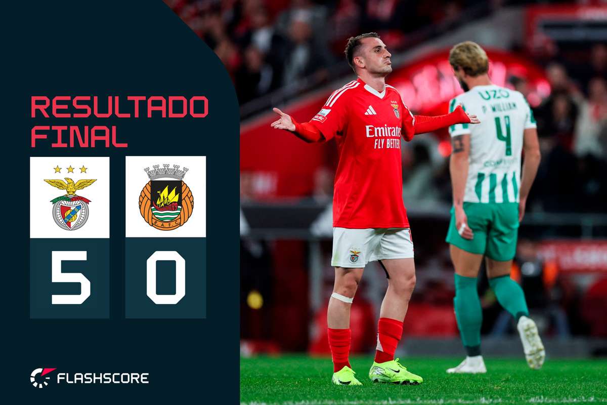 Expecto Patronum de Akturkoglu ilumina a Luz: Benfica goleia Rio Ave ...