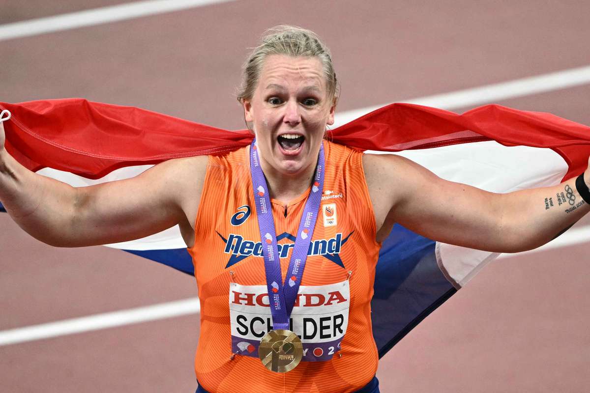 Mondiaux athlétisme poids : Jessica Schilder renverse tout au dernier ...