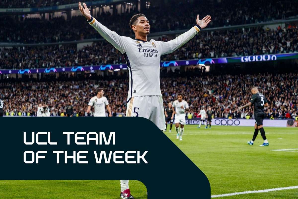 UCL Team of the Week: Bellingham shines yet again as Jesus finally returns to form | Flashscore.com