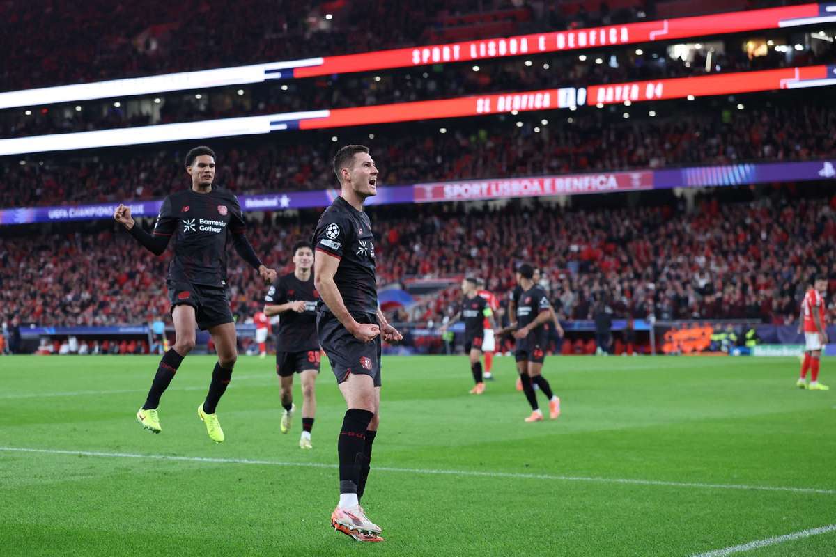 Bayer Leverkusen edge past struggling Benfica to secure first win of ...