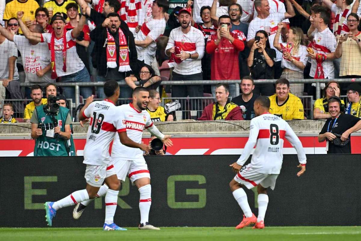 Stuttgart put five past Borussia Dortmund to claim stunning win ...