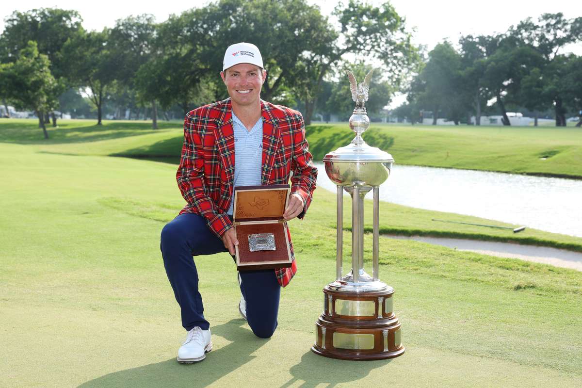 Griffin earns second PGA Tour title after going 12-under at Colonial ...