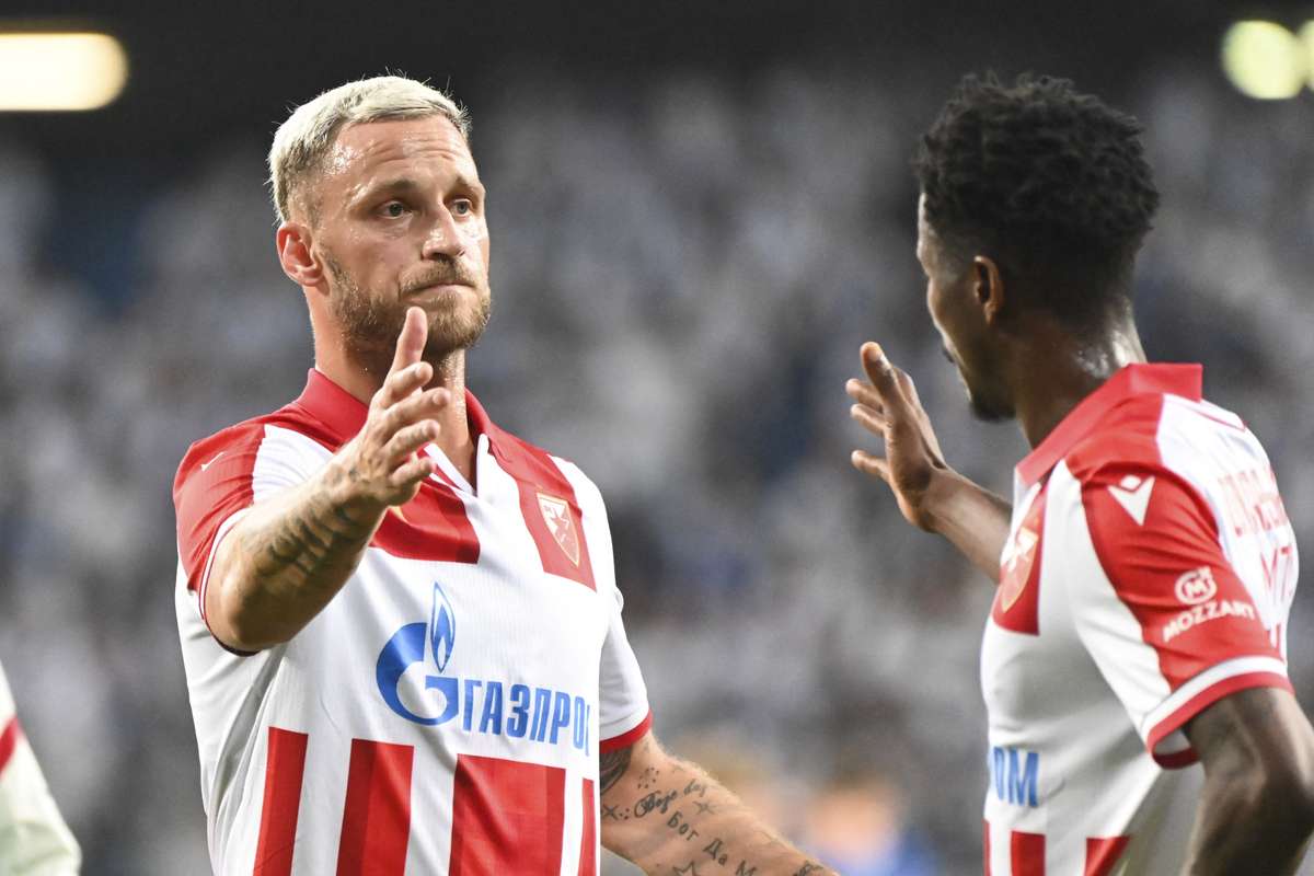 Crvena zvezda hold off Lech Poznan to reach the final Champions League ...