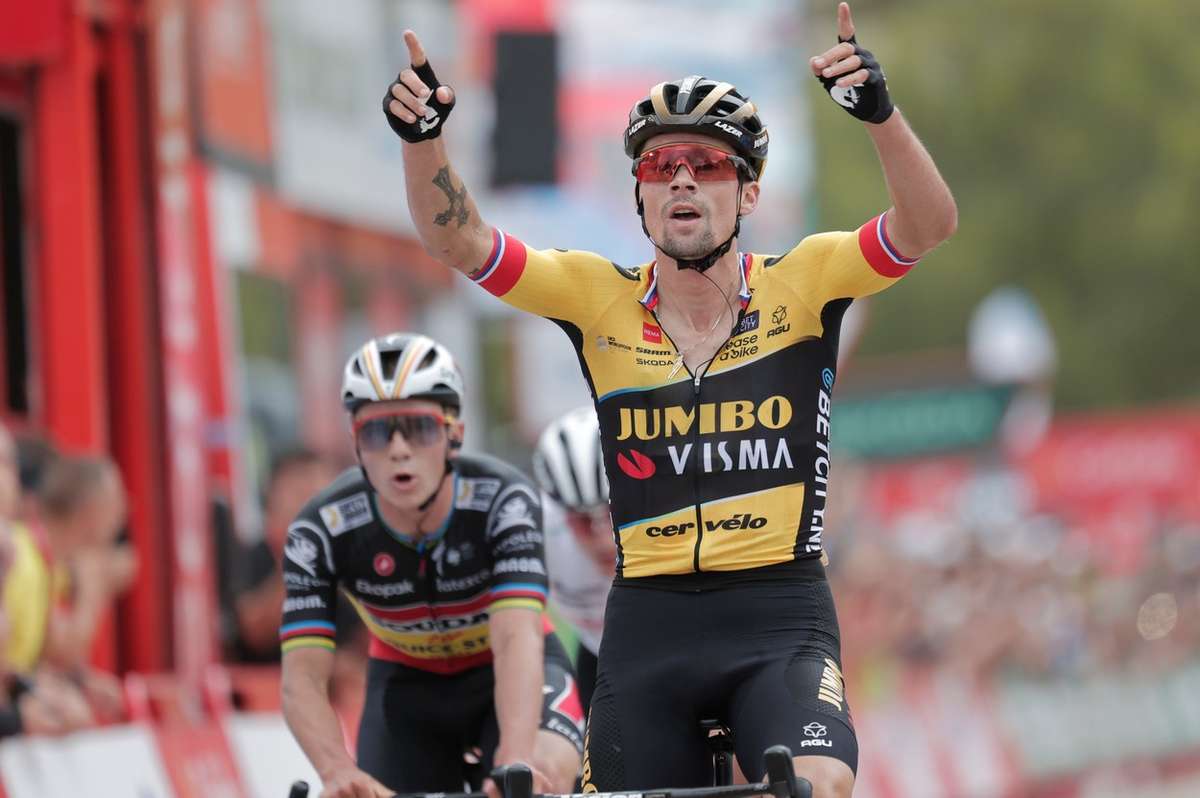 Roglic powers to brilliant win, Kuss takes overall Vuelta lead ...
