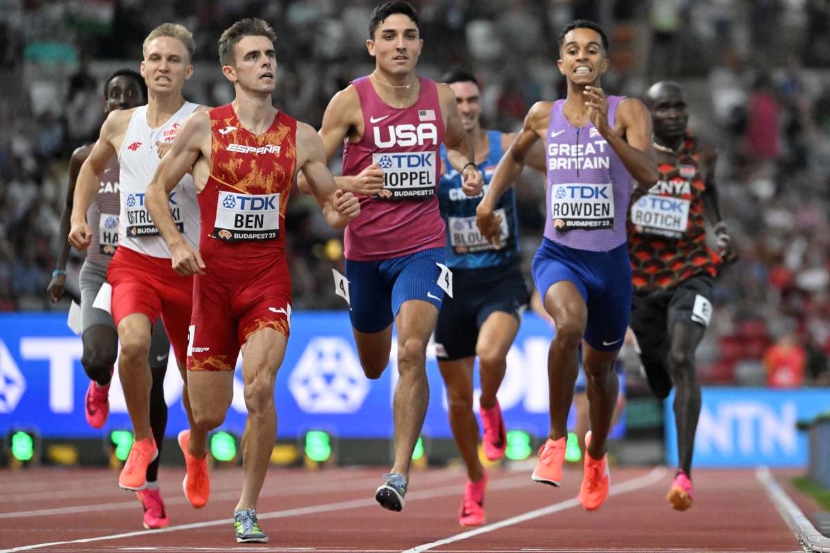 Pleno español en los 800 metros en el Mundial de atletismo Budapest ...