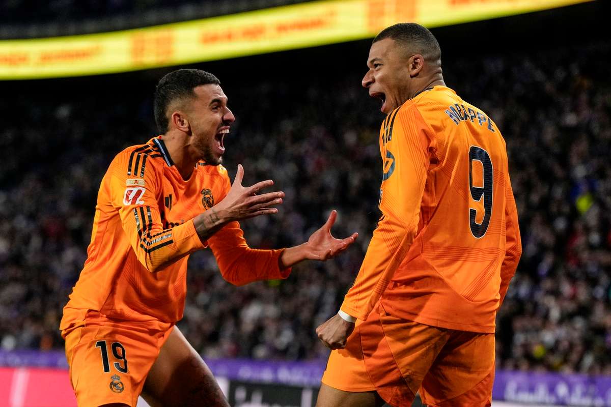 Mbappe scores hat-trick as Real Madrid crush Valladolid to extend lead ...