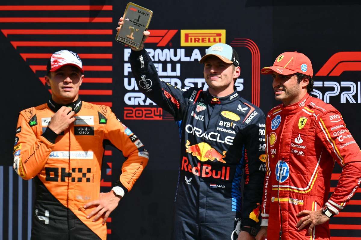 Fórmula 1: Max Verstappen vence corrida sprint do GP dos EUA | Flashscore.com.br