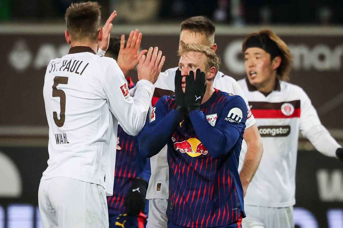 RB Leipzig drop valuable points as St. Pauli score late equaliser from ...