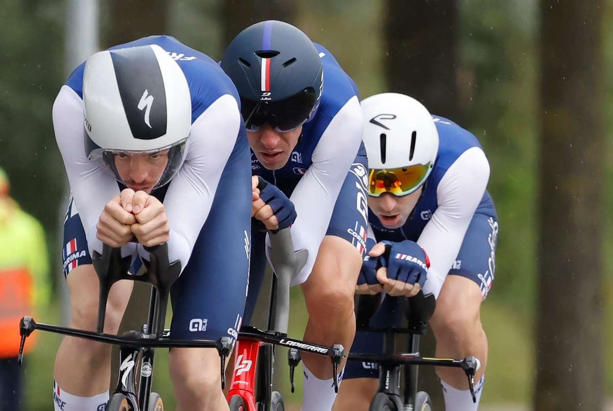 La France championne d'Europe du relais mixte de cyclisme sur route ...