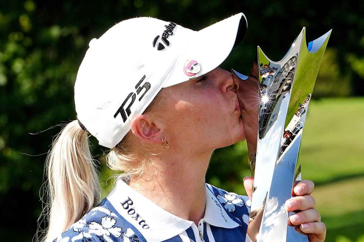 Golfe: Charley Hull vence o título da LPGA Queen City após Jeeno fazer um bogey de quatro putts ...