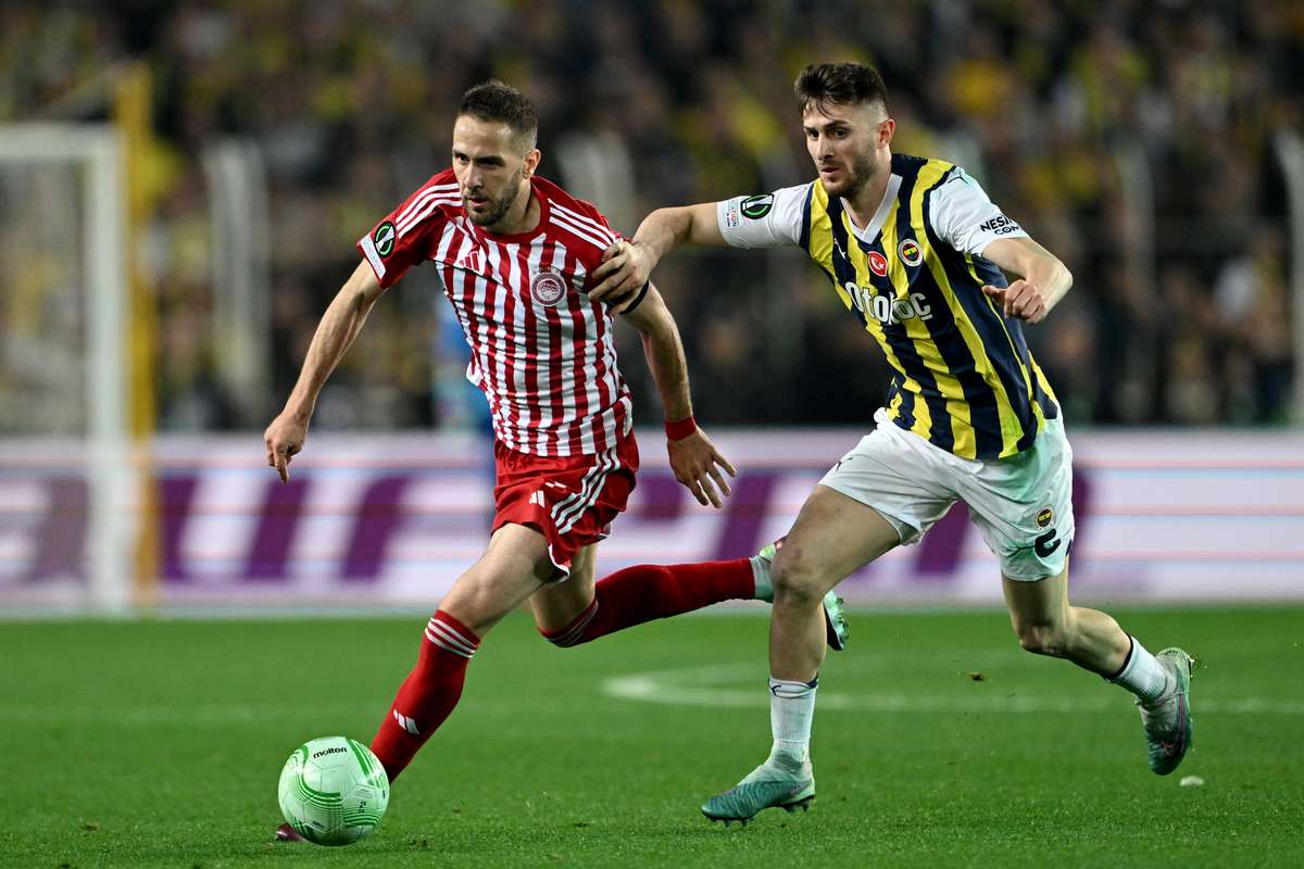 Olympiacos defeat Fenerbahce on penalties to progress to Conference ...