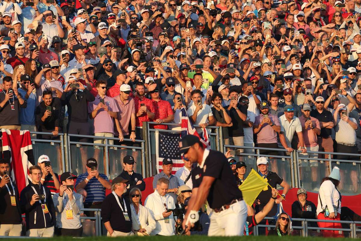 Europe take five-point lead after resisting US fightback in morning ...