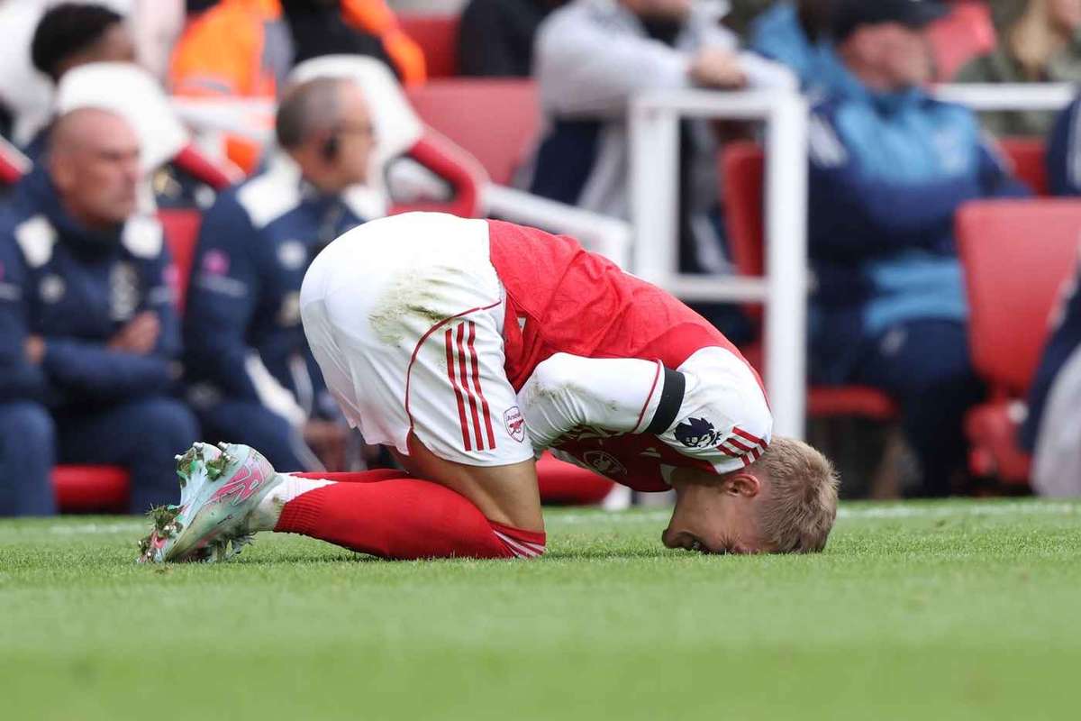 Doctor gives update on Arsenal captain Odegaard: He risks being out for ...