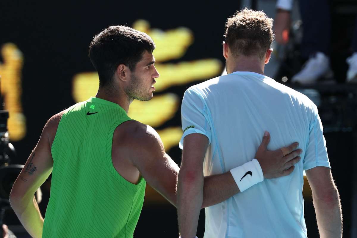 Australian Open: Hanfmann nervt Alcaraz – und verliert doch glatt in ...
