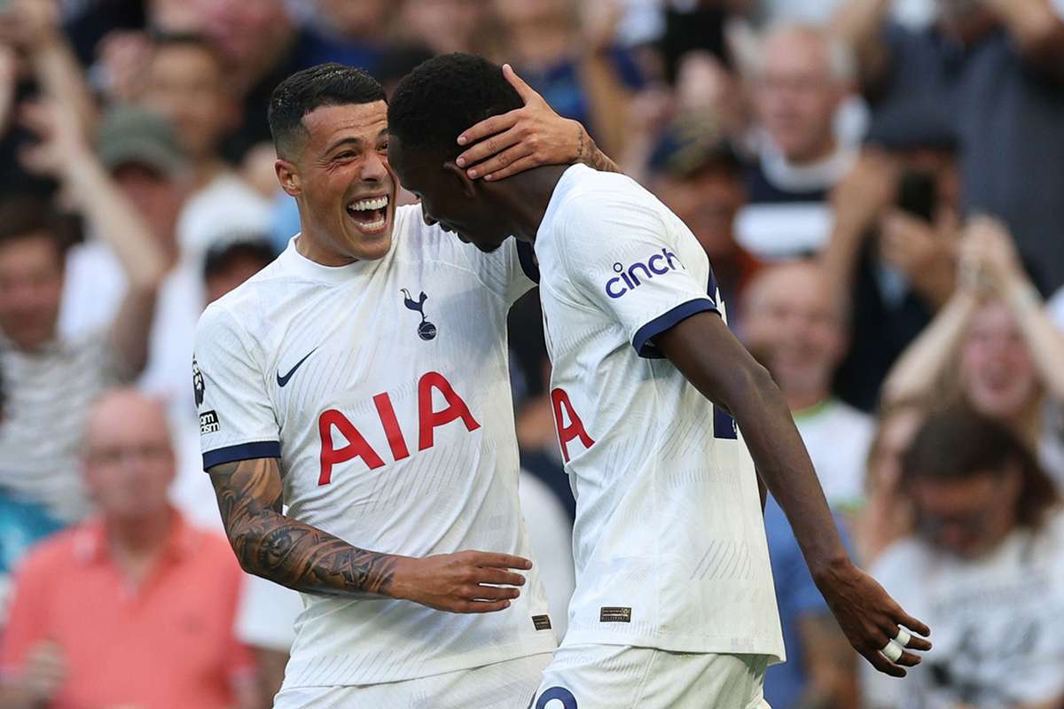Sarr scores first Tottenham goal in victory over vulnerable Manchester ...