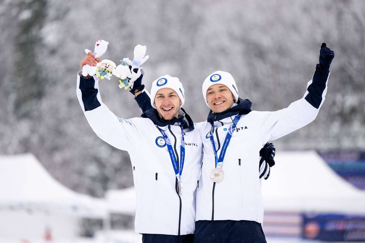Nordic Combined: Finland's Ilkka Herola and Eero Hirvonen give little ...