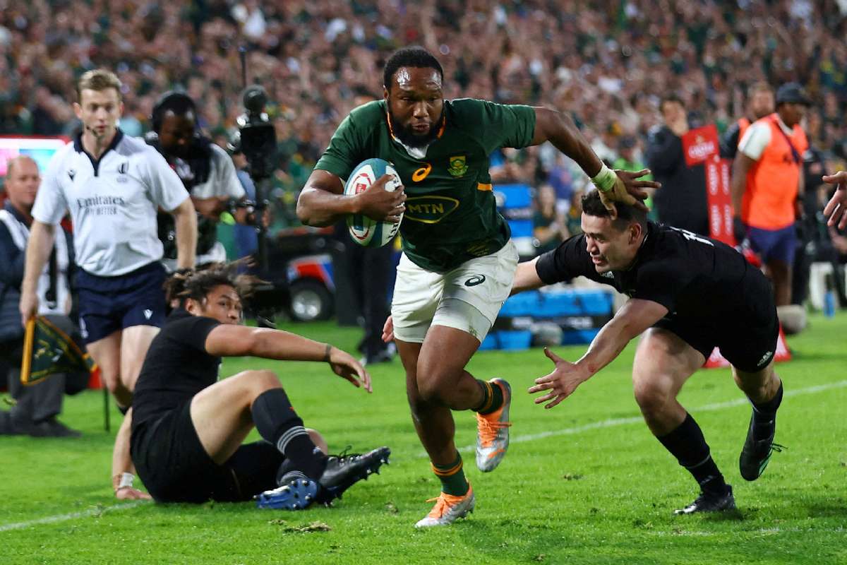 Smitten Springbok Lukhanyo Am rekindles his lost love at the World Cup | Flashscore.dk