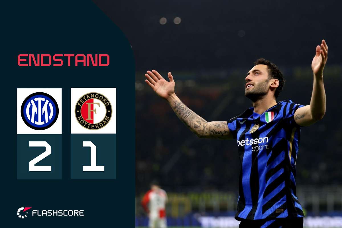 Inter Mailand nach erneutem Sieg gegen Feyenoord weiter - nächster ...