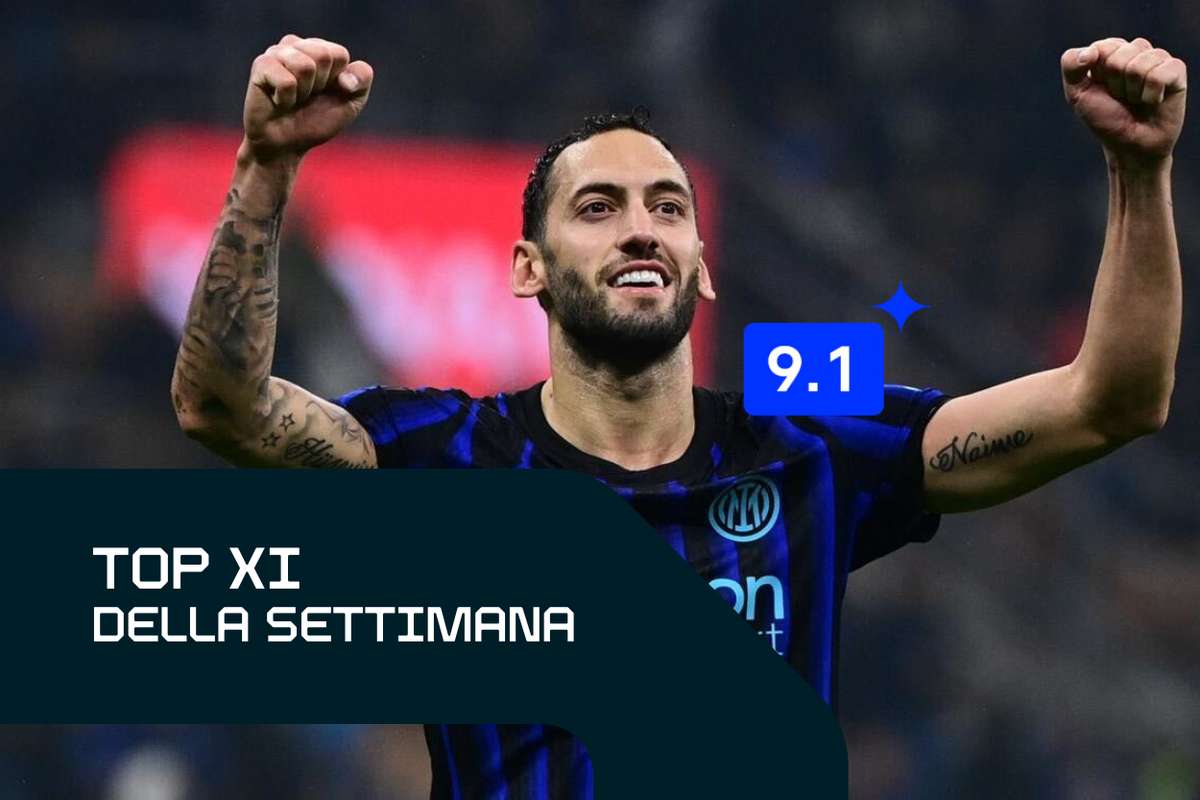 La Top XI della nona giornata: Calhanoglu è una certezza | Diretta.it