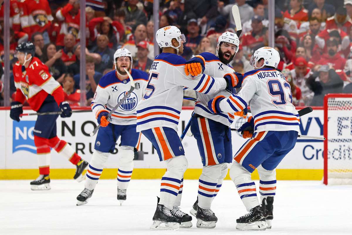 Oilers produce stunning comeback with overtime win to tie Stanley Cup ...