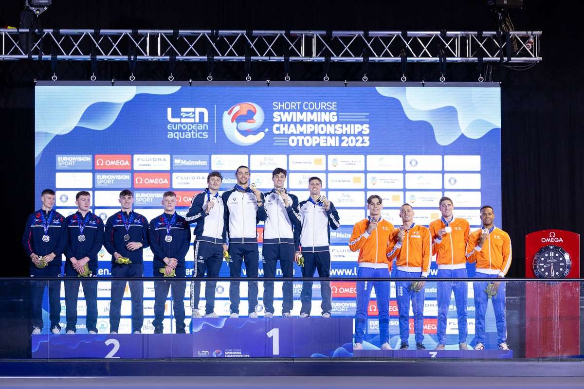 România, locul 6 în finala de la ştafetă 4x50 m mixt masculin, la ...