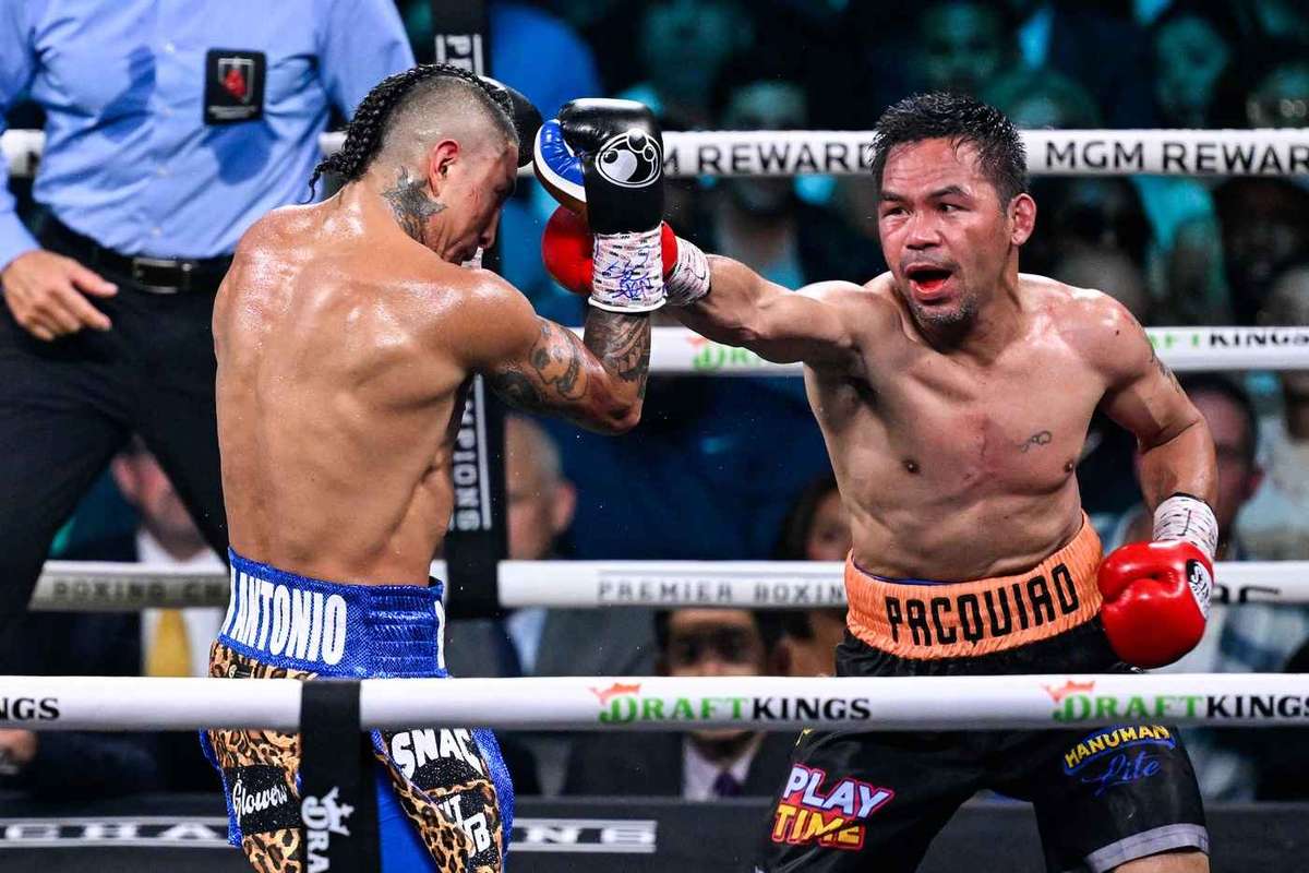 Manny Pacquiao impresses in return to ring but falls just short of win ...
