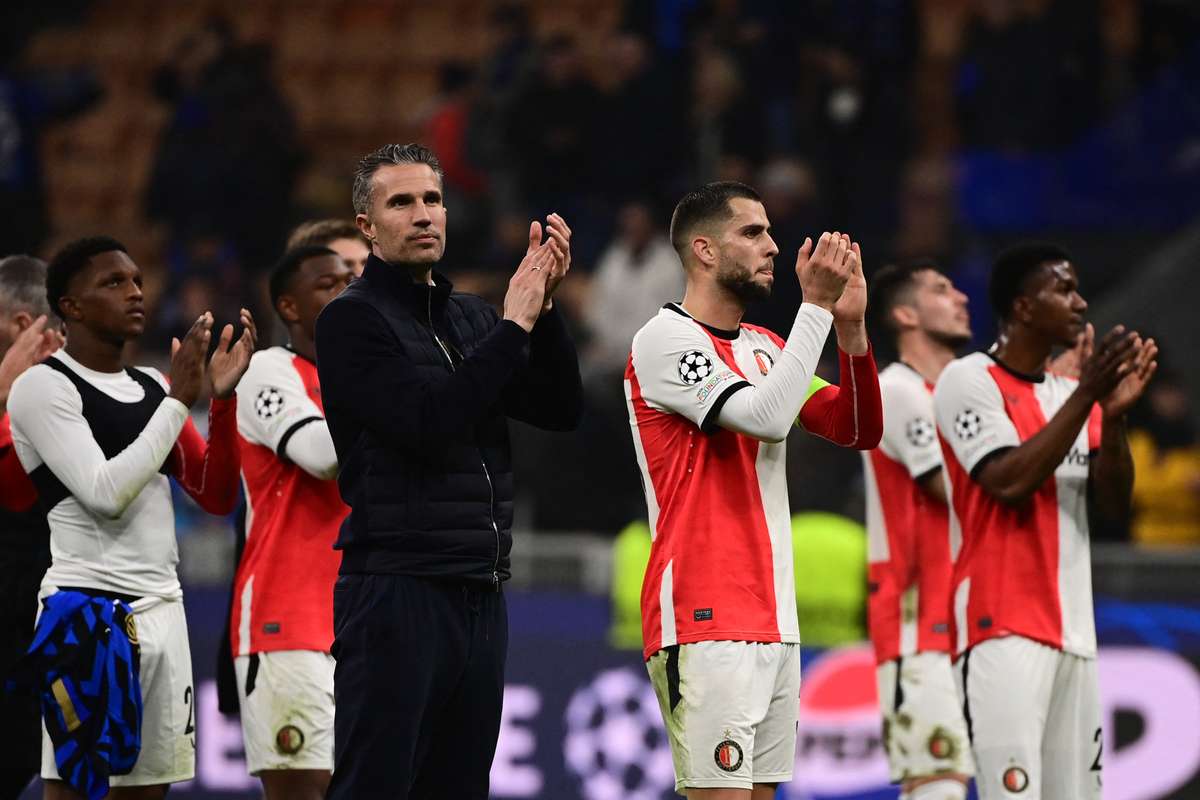 'Gave their all': Feyenoord manager Robin van Persie praises team after ...