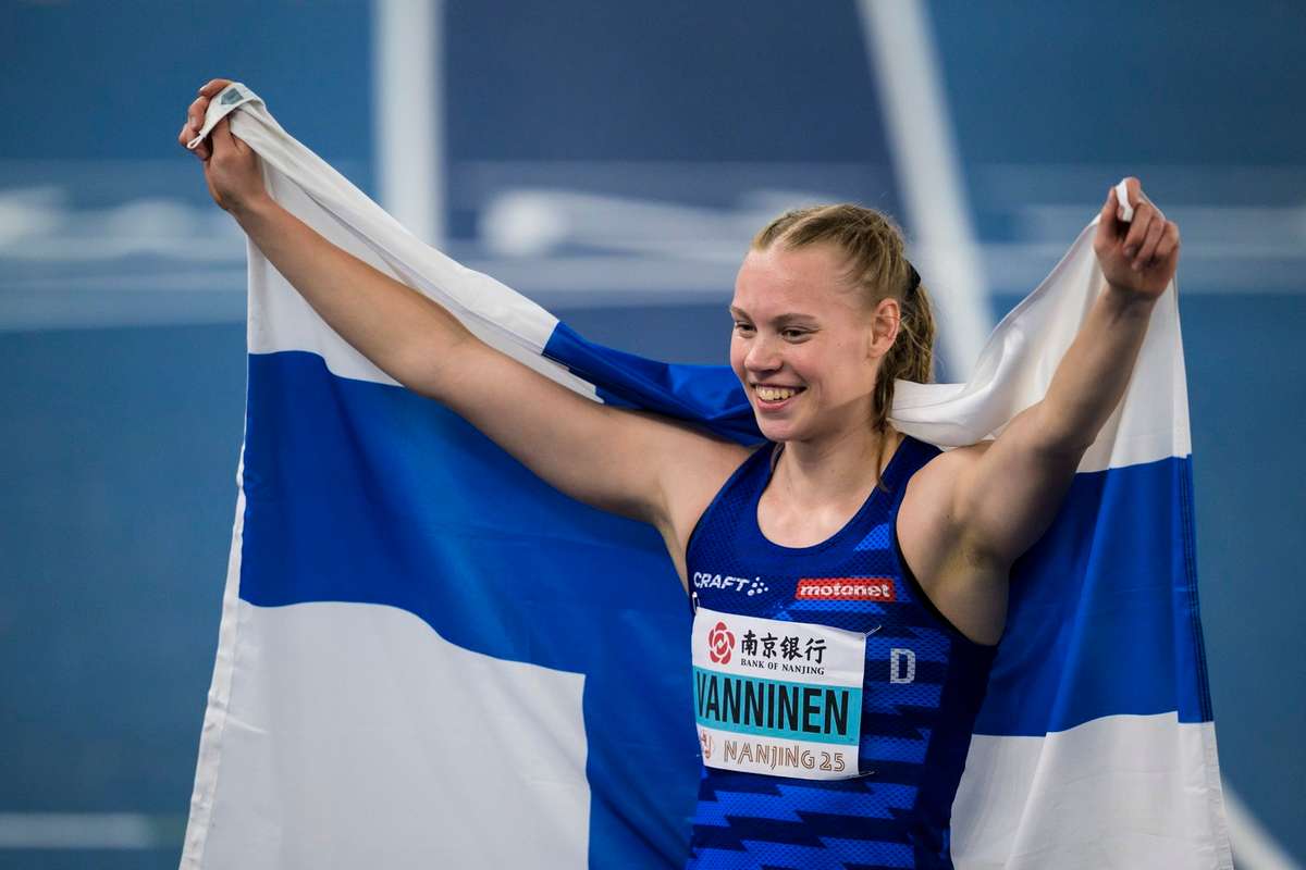 Athletics: Saga Vanninen wins pentathlon gold at the 2025 World ...