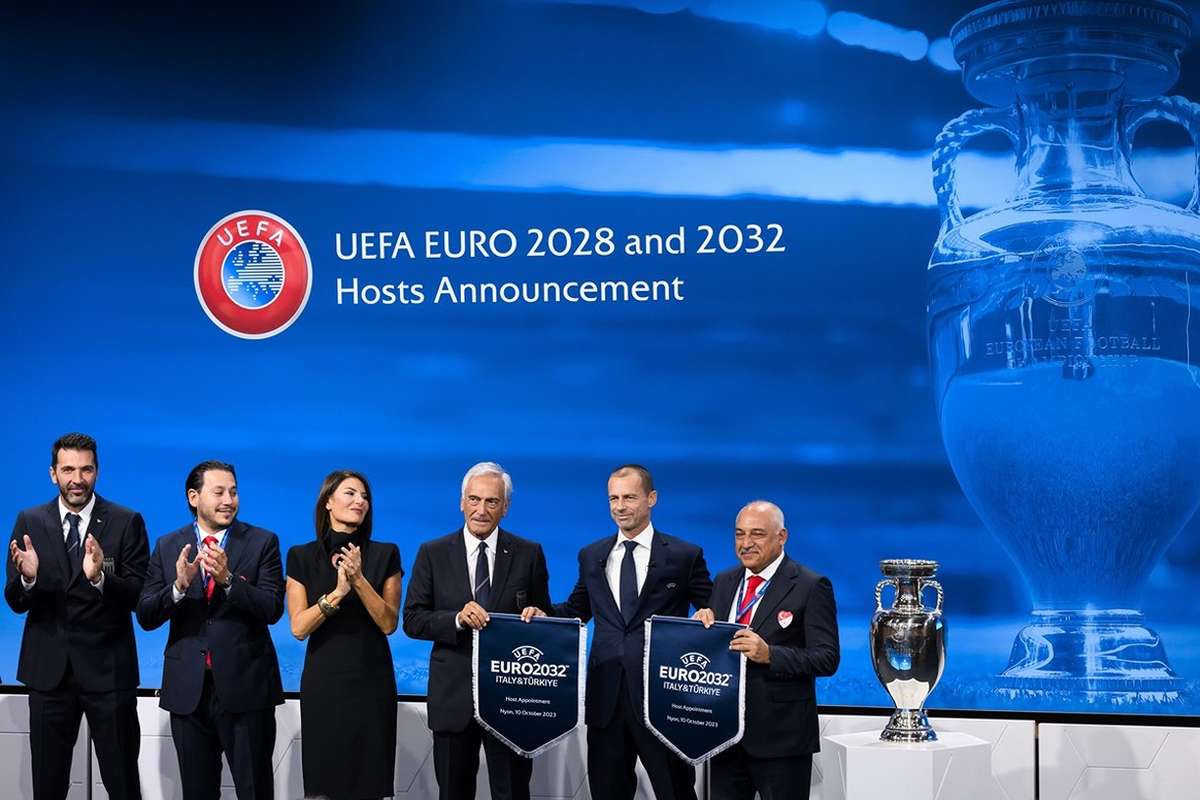 L'Uefa ufficializza: "Euro 2032 a Italia e Turchia", nel 2028 i paesi ...