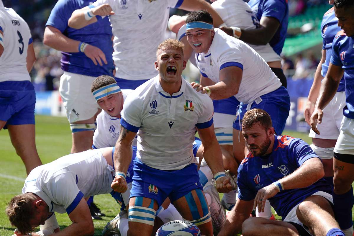 Mundial de rugby: victoria y bonus ofensivo de Italia ante Namibia (52 ...