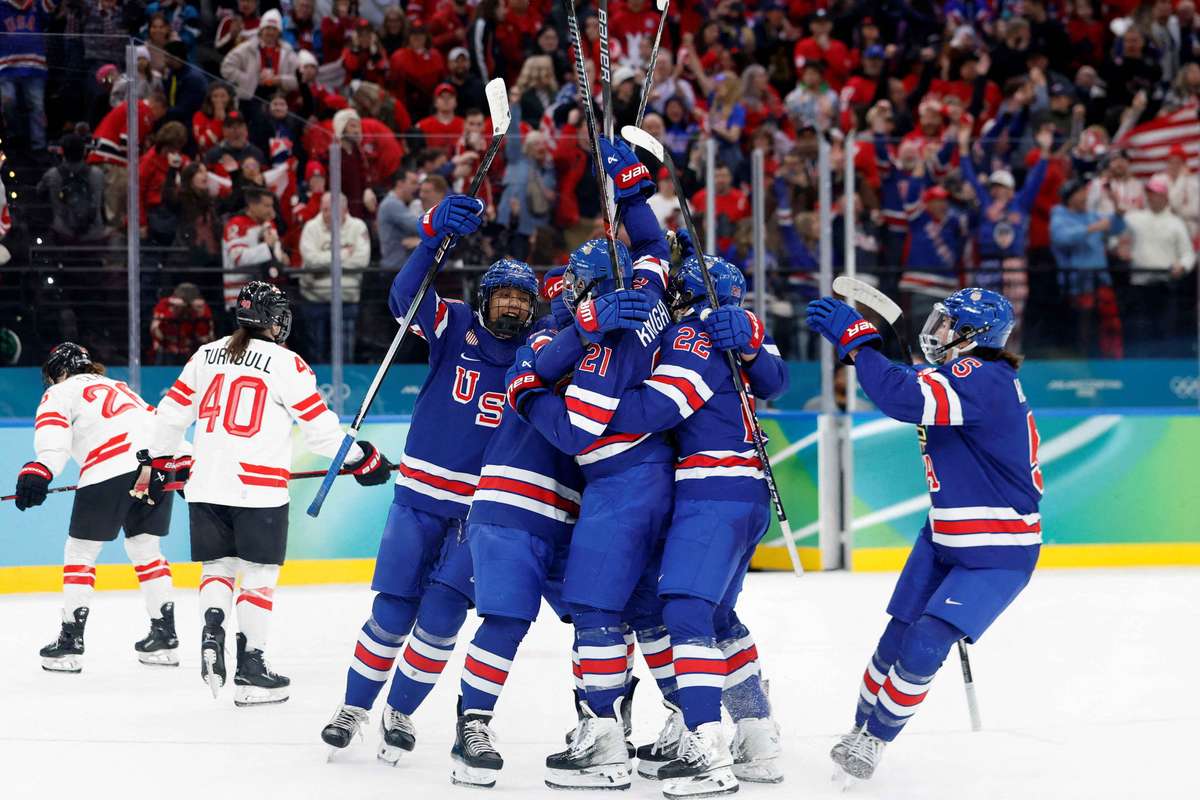 USA edge Canada in overtime to clinch women's Olympic hockey gold ...