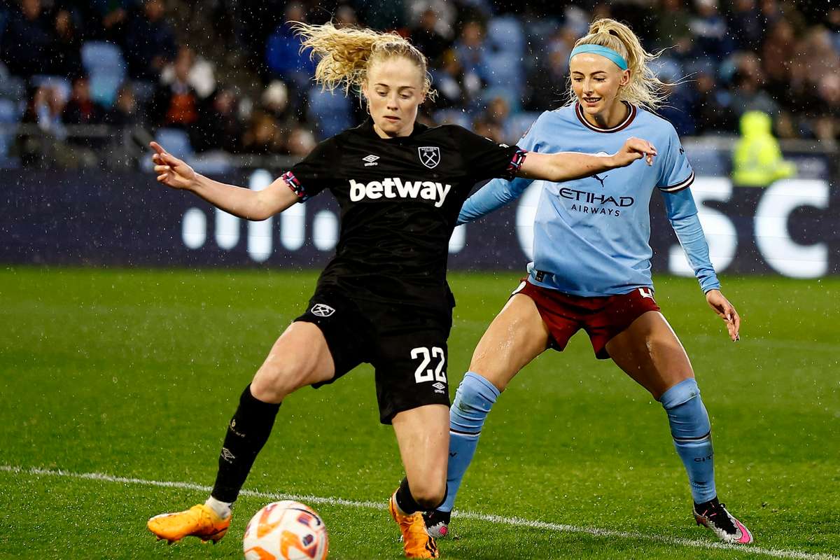 Man City go second in Women's Super League after 6-2 thumping of West ...