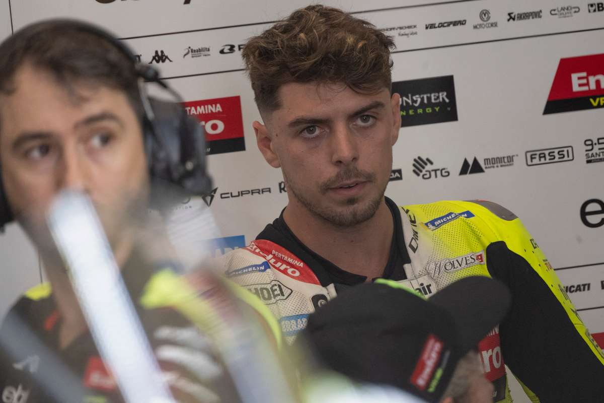 MotoGp: Di Giannantonio dopo l'incidente: "Ieri il dolore era davvero ...