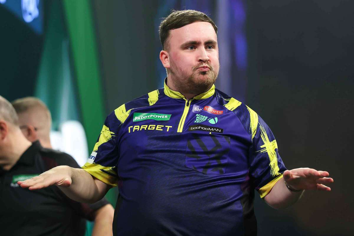 Littler kicks off World Darts Championship defence with win over ...
