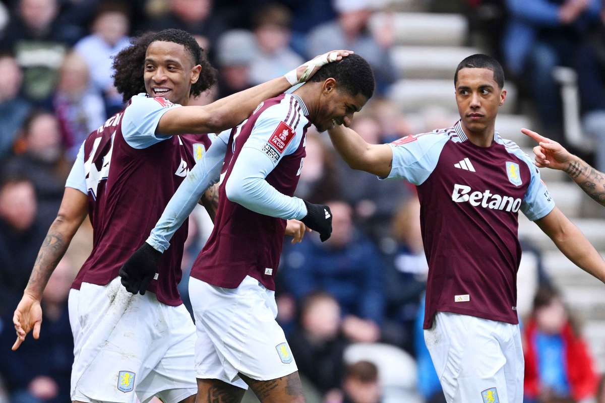 Marcus Rashford off the mark as Aston Villa ease past Preston into FA ...