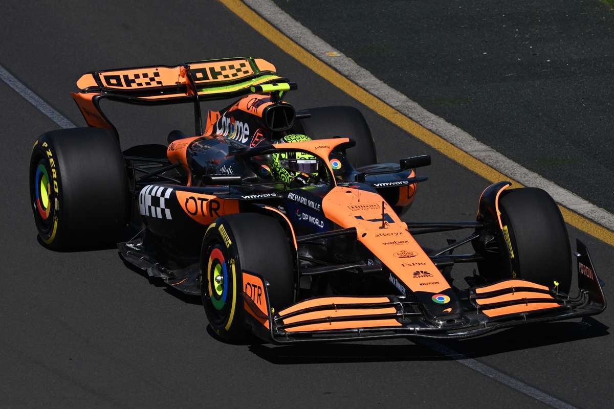 Norris beats Verstappen to go fastest in first Australian practice ...