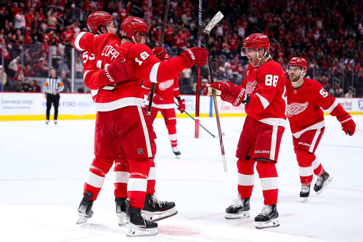 NHL round-up: Red Wings defeat Flyers, Maple Leafs come back in Dallas ...