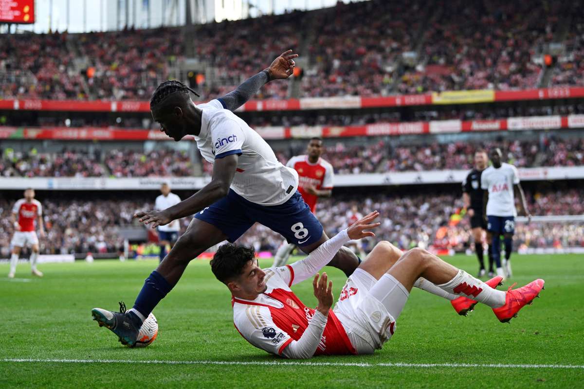 Arsenal face derby test against Spurs with title up for grabs ...